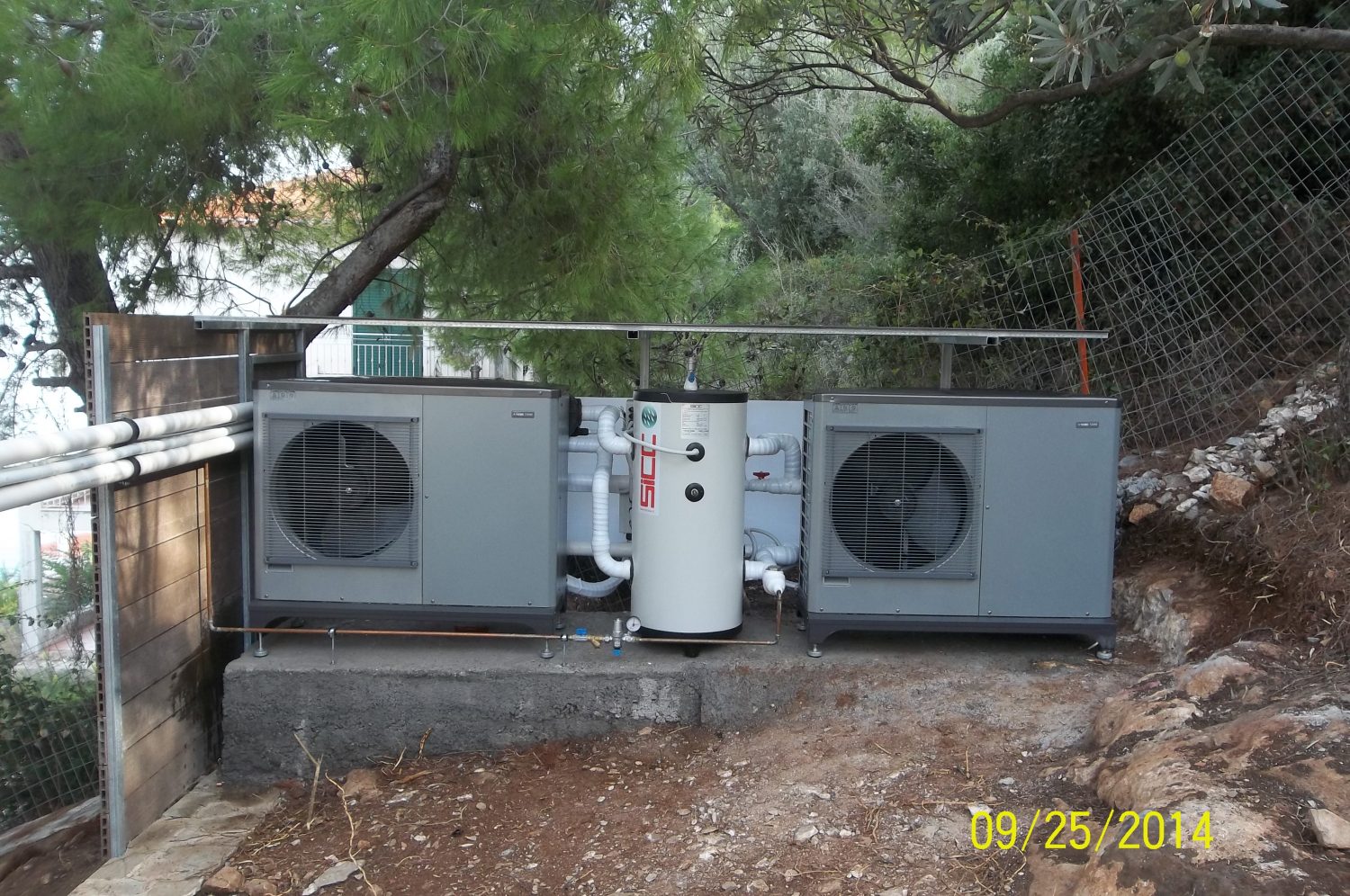 Σύστημα θέρμανσης με αντλίες θερμότητας σε οικία στη Νέα Επίδαυρο ...